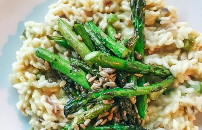 ŠPARGĽOVÉ RISOTTO - michaelakralikova.sk